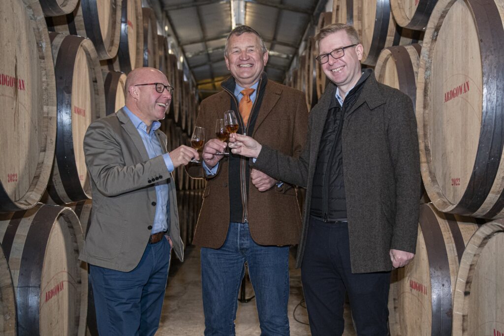 Ardgowan Distillery unveils first unique cask design in a century with ...